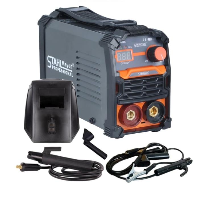 Професионален инверторен електрожен с дисплей StahlMayer PRO 400А